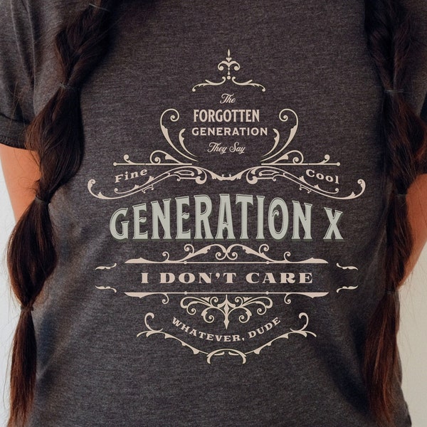 Generation X - Etsy