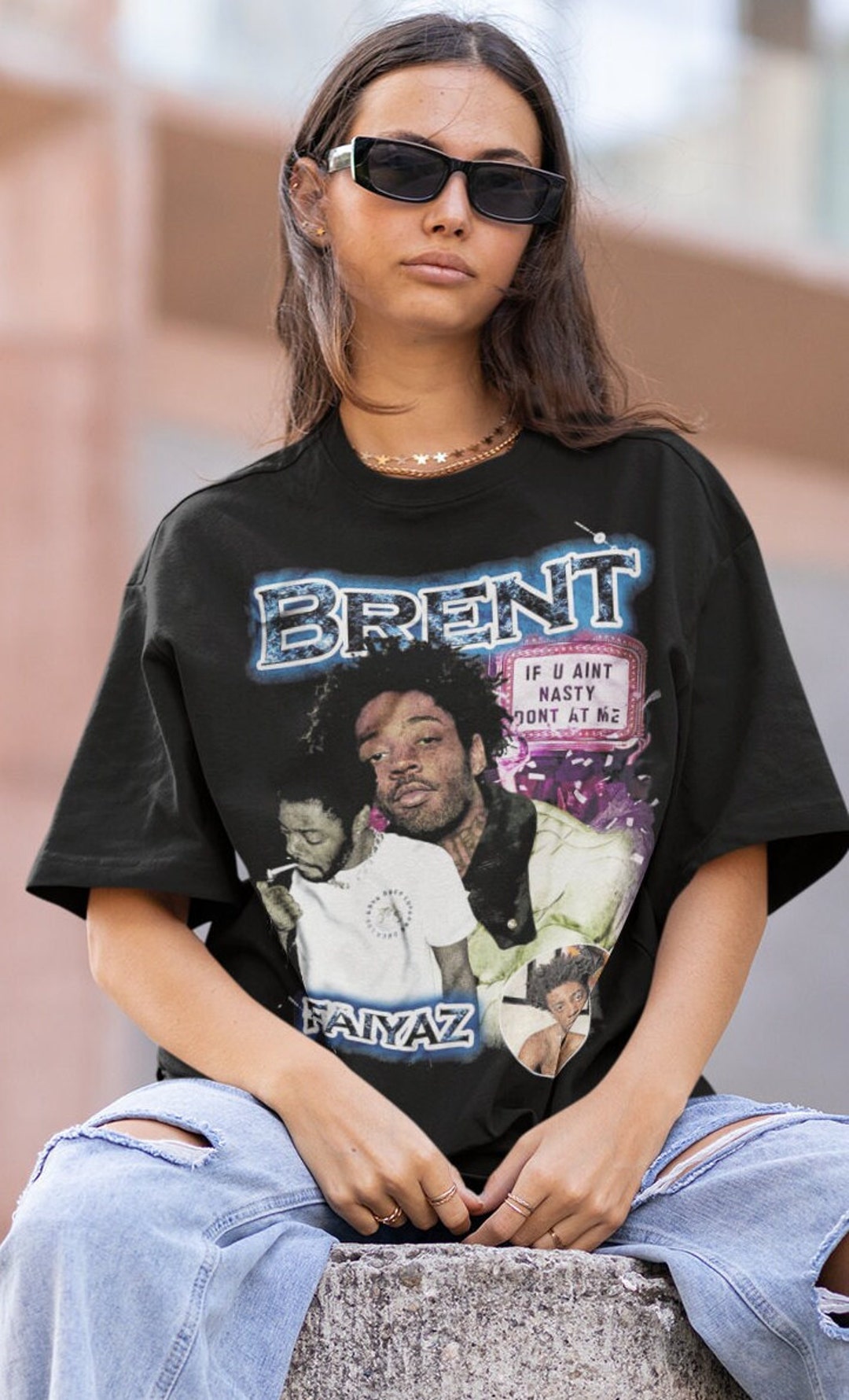 BRENT FAIYAZ TSHIRT Brent Faiyaz Sweatshirt Hiphop Rnb Rapper T-shirt ...