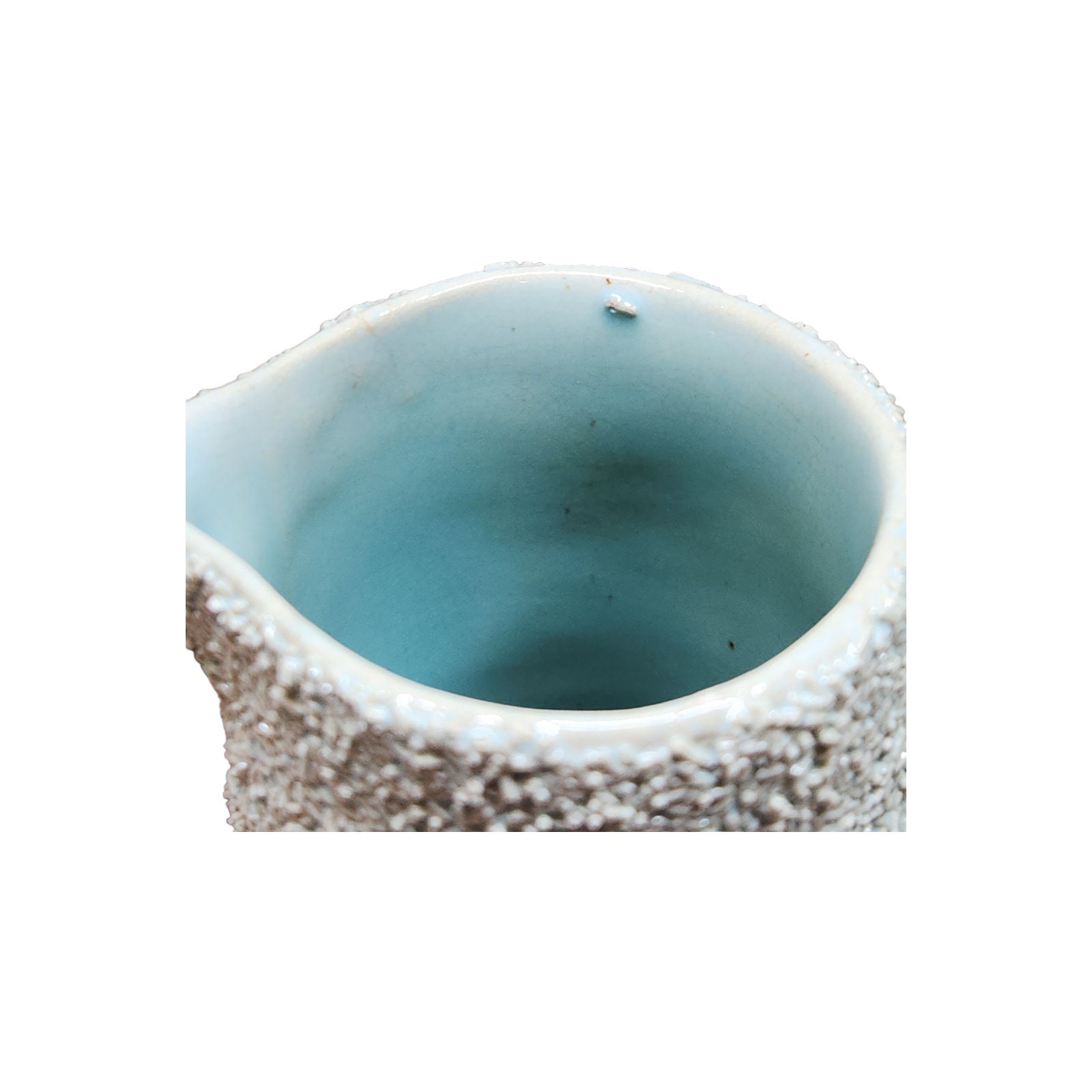 Rare Antique Samuel Lear Christopher Dresser Blue Mossed Majolica ...