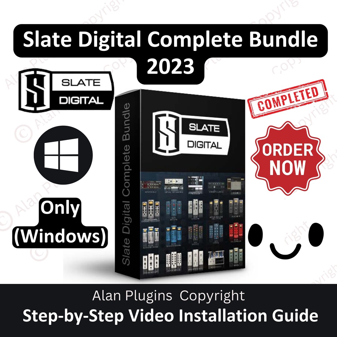 Slate Digital Complete Bundle 2023 for Windows Music Production ...