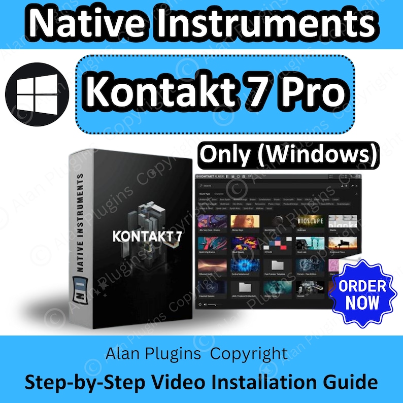 New Kontakt-7 Pro for Music Production Software, Daw, Vst Plugins ...
