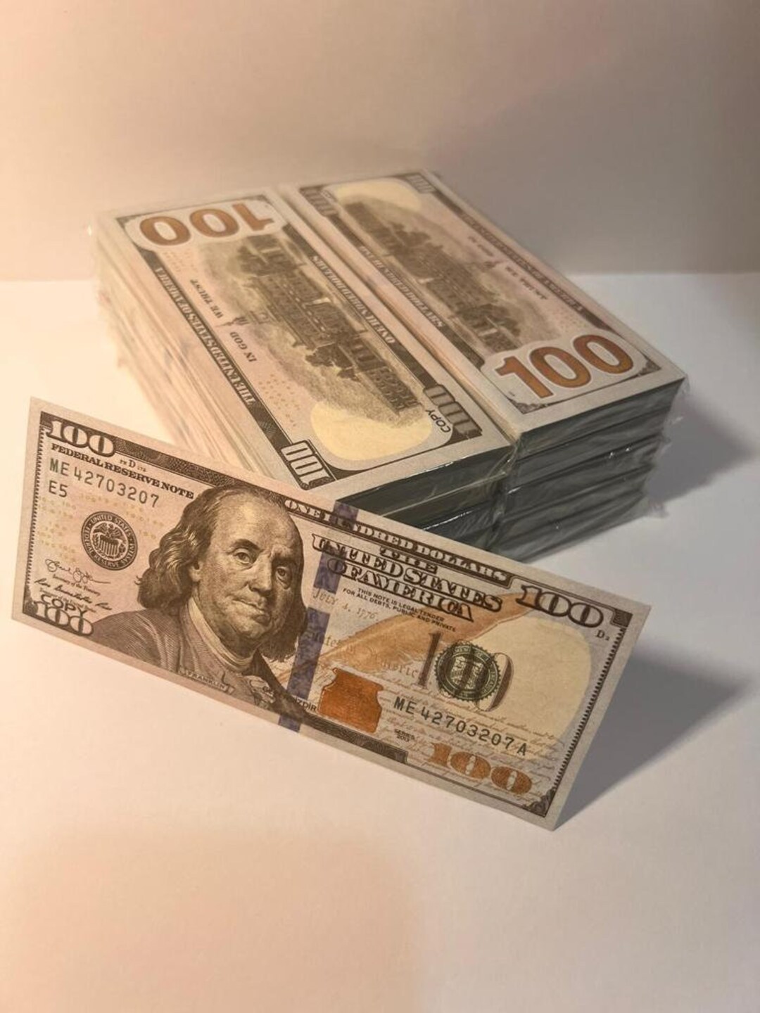 3.000 Dollars Prop Money 30x100 Dolalrs Fake Joke Money for Movies for ...