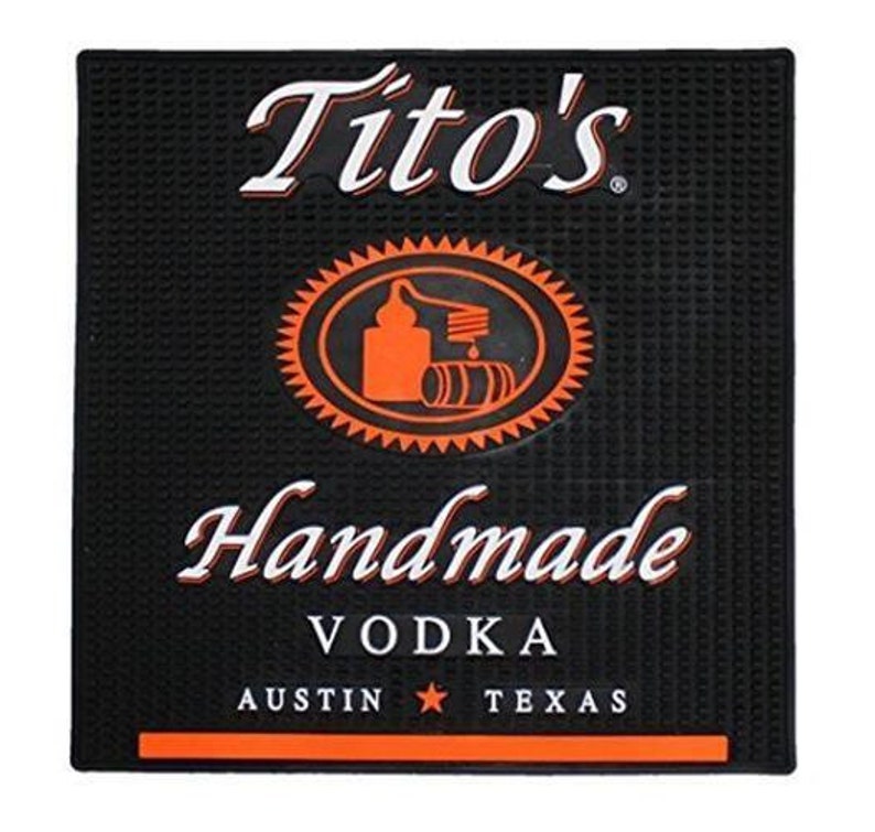 Titos Vodka XL Waitstation Bar Mat 16 X 16 - Etsy