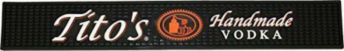 Tito's Vodka Rail Runner Bar Drip Mat - Etsy