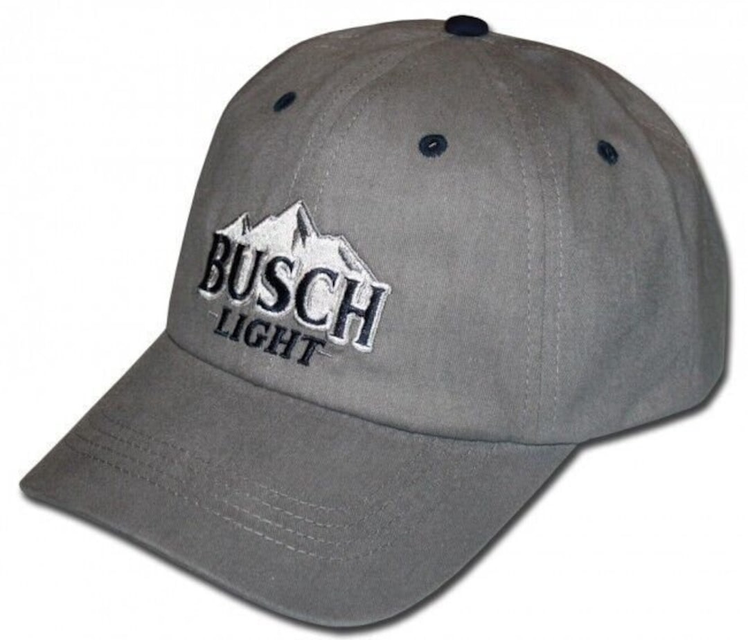 Busch Light Signature Stitched Logo Baseball Hat - Etsy