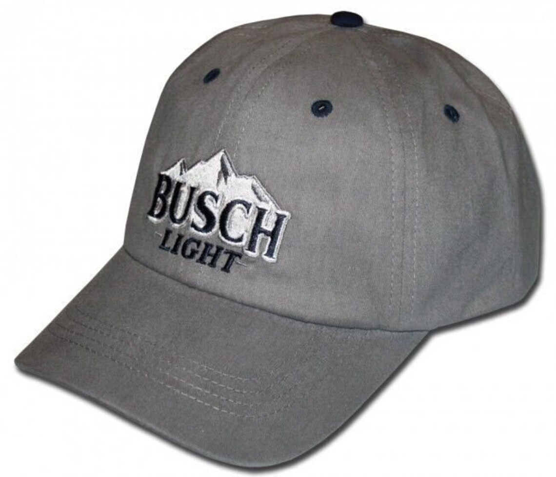 Busch Light Signature Stitched Logo Baseball Hat - Etsy