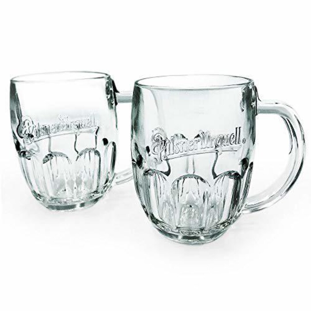 Pilsner Urquell Beer Mugs Set of 2 Pieces Pint, 0.3 Liter Size - Etsy