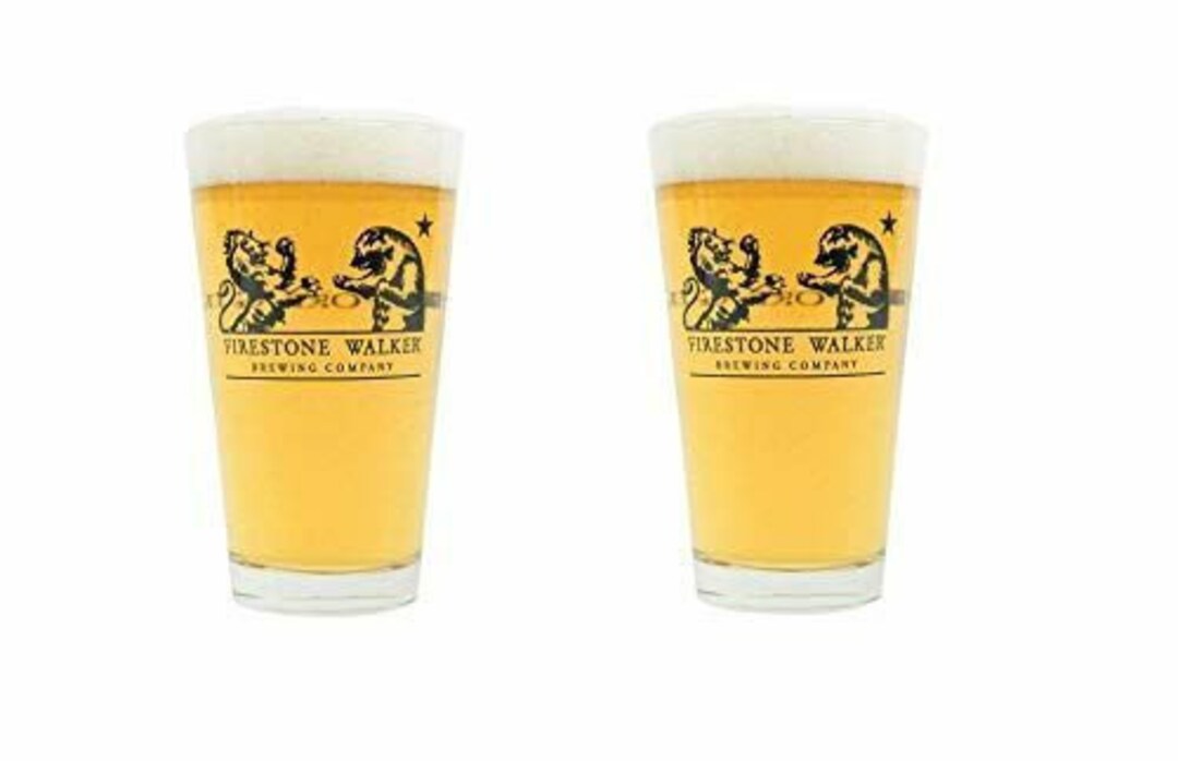 Firestone Walker Signature Pint Glass - Beer Before Glory - Set of 2 - Etsy