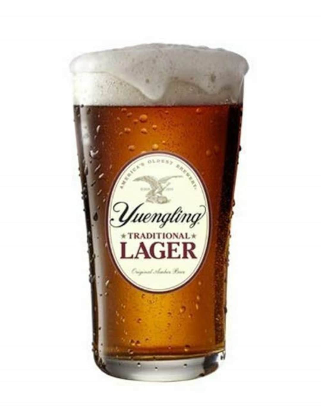 Yuengling Brewery Traditional Lager Beer Pint Glass - Etsy
