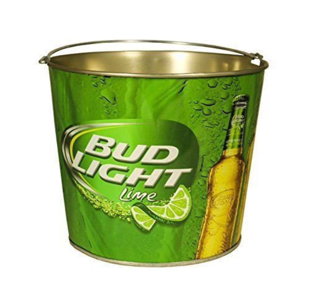 Bud Light Lime 5 Quart Beer Bucket - Etsy