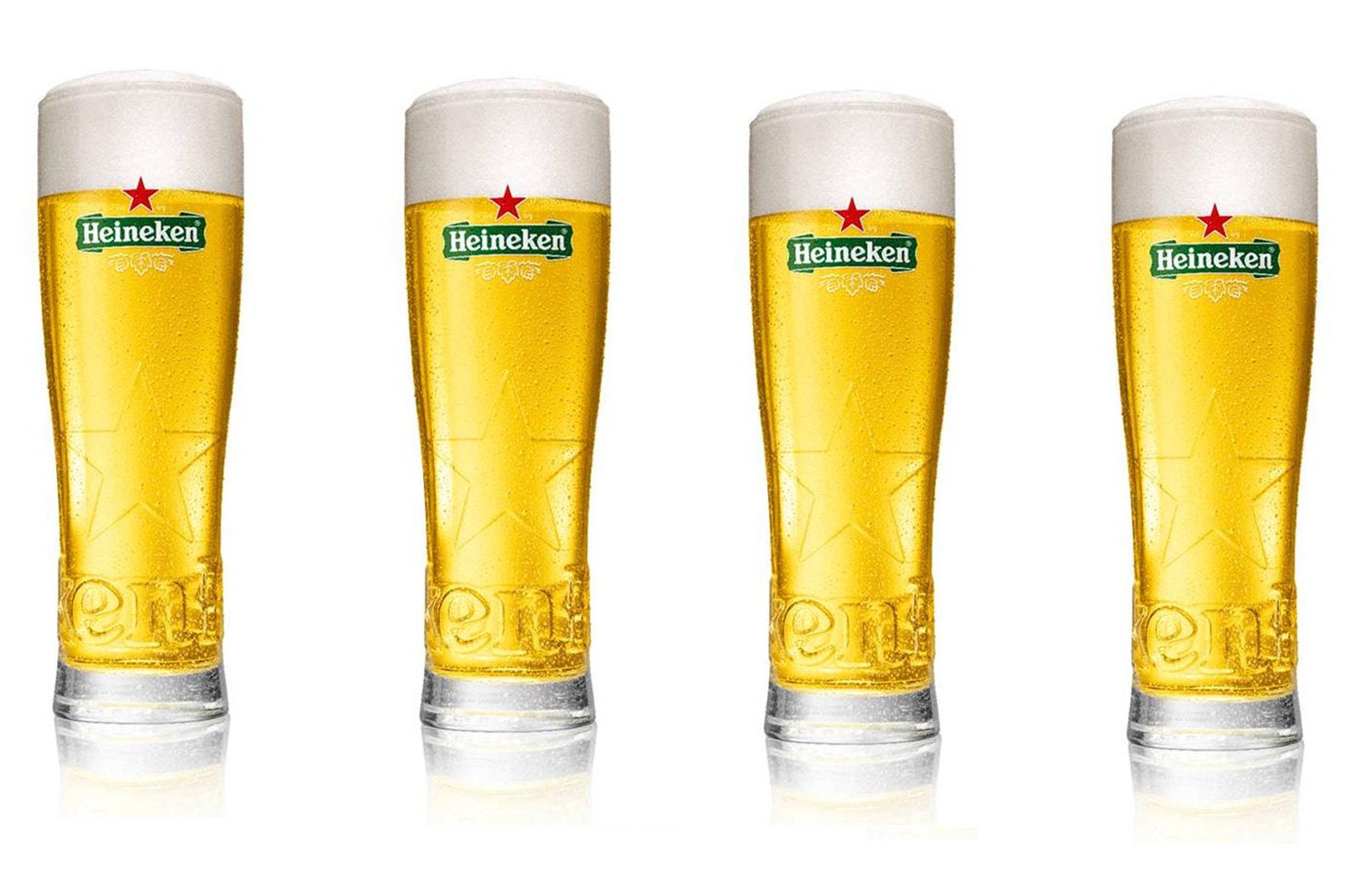Heineken Holland Beer Glass 20oz- Set Of, 46% OFF