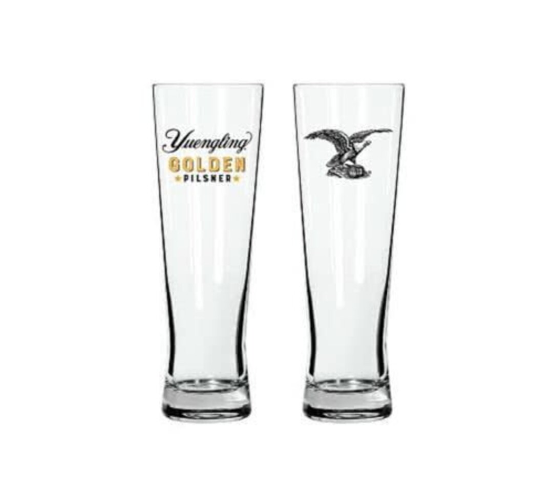 Yuengling Signature Pilsner Tall Glass - Set of 2 - Etsy