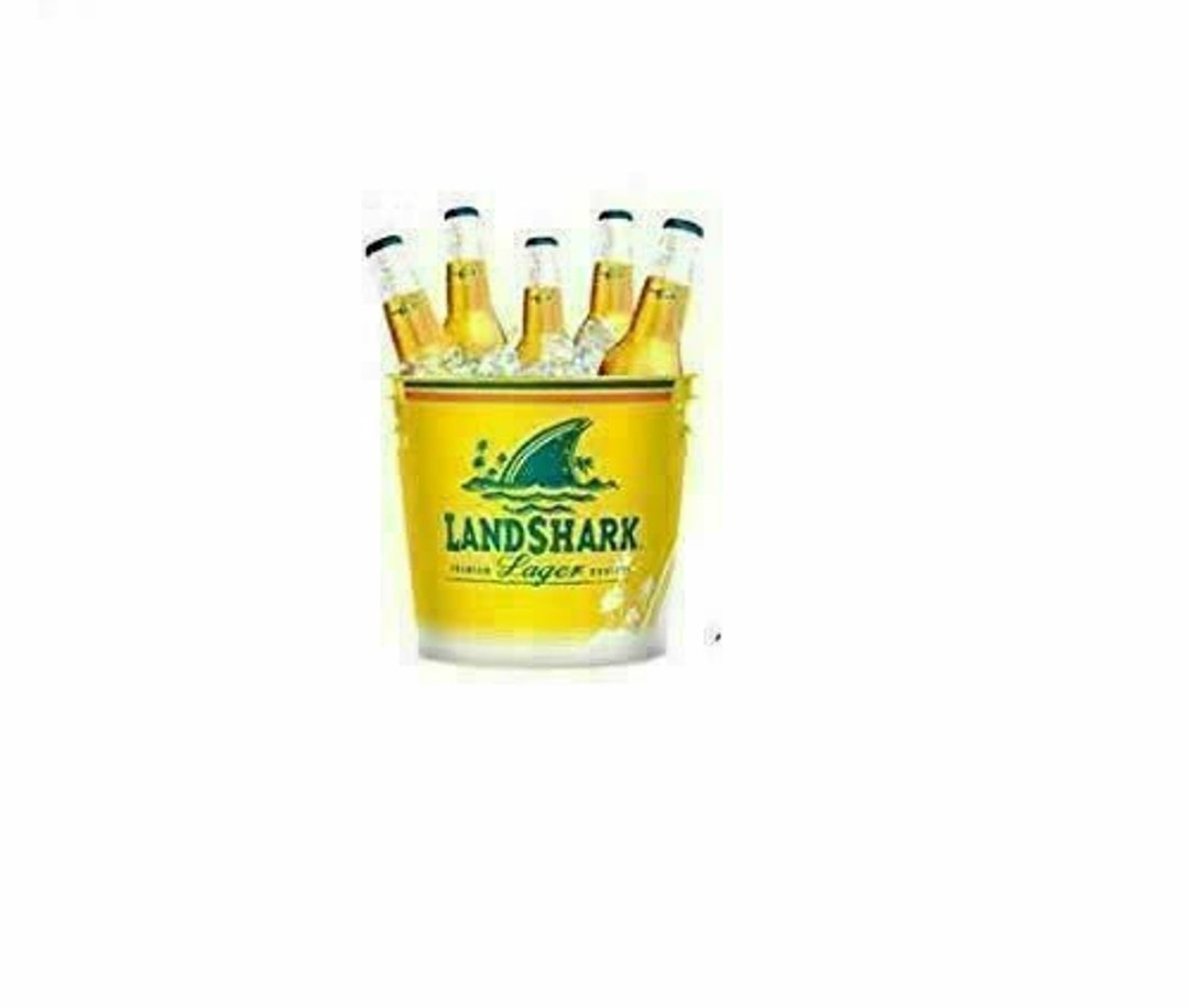 Landshark Lager Beach Bucket - Etsy