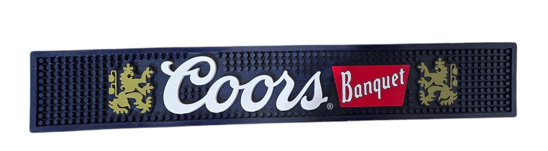 Coors Banquet Rail Runner Bar Mat - Etsy