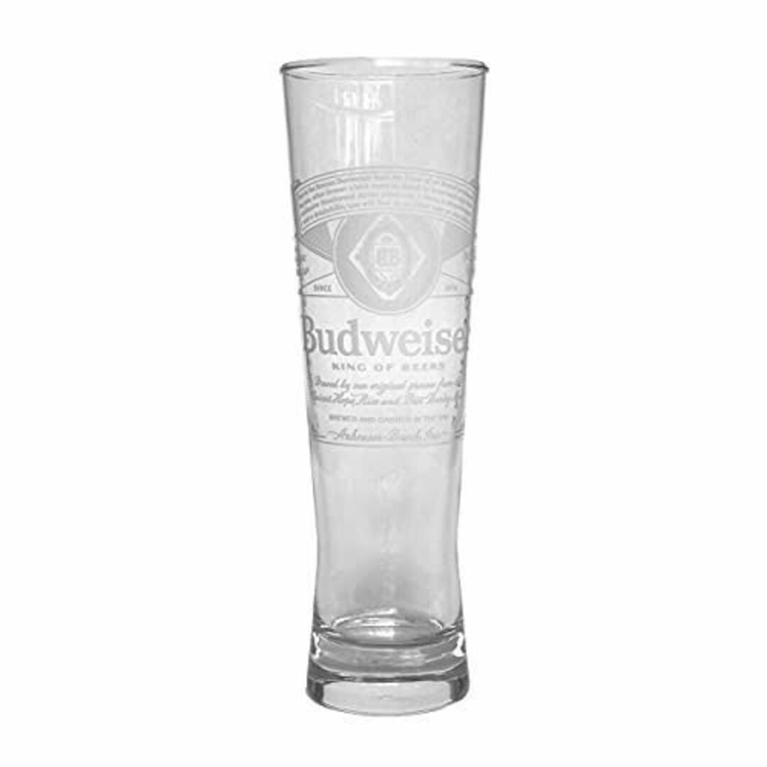 Budweiser Signature Glass - Etsy