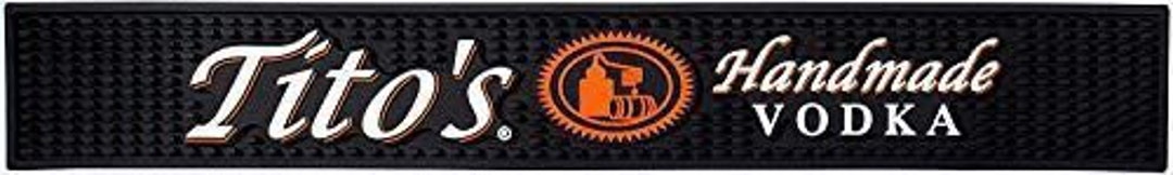 Tito's Vodka Rail Runner Bar Drip Mat New - Etsy