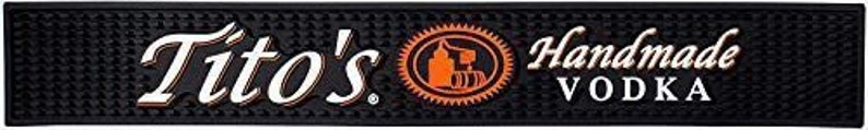 Tito's Vodka Rail Runner Bar Drip Mat New - Etsy