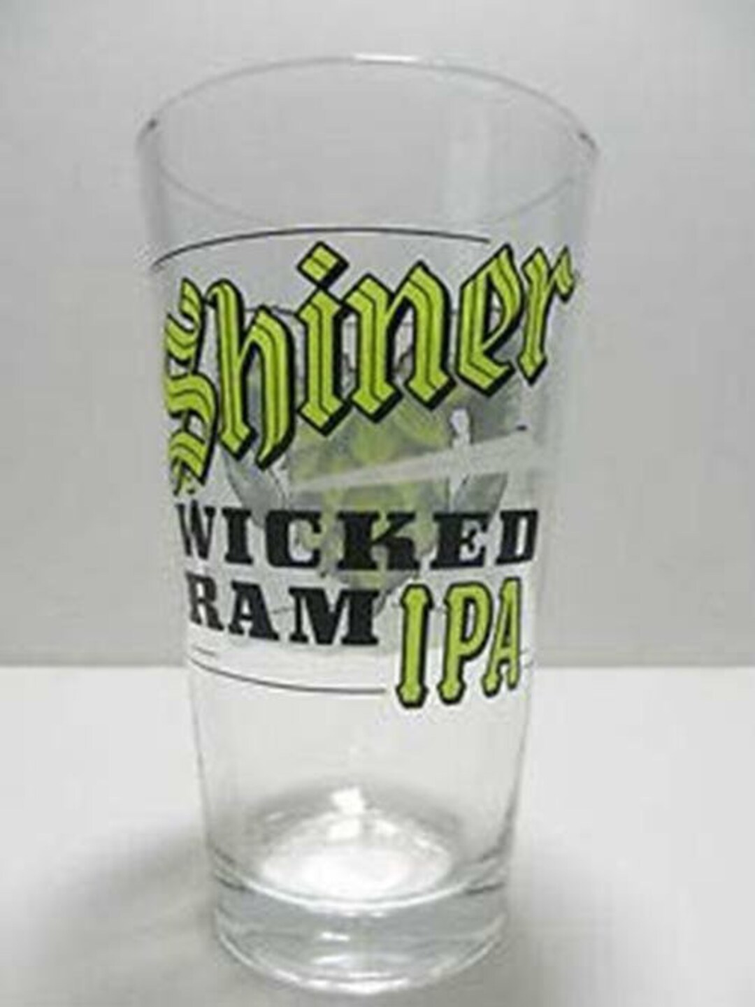 Shiner Wicked Ram IPA Pint Glass - Etsy