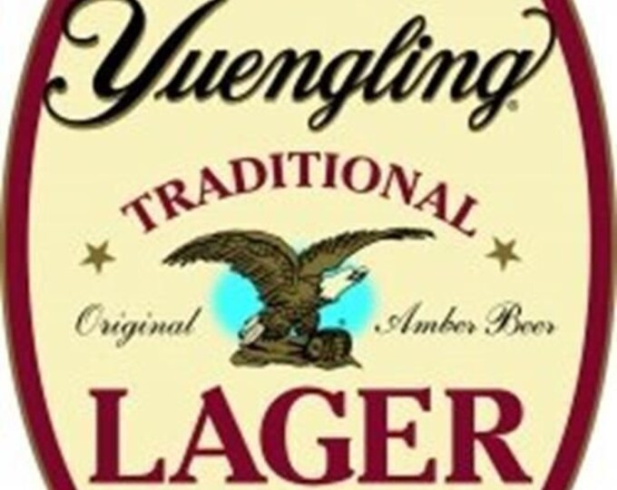 Yuengling Lager Oval Metal Sign - Etsy