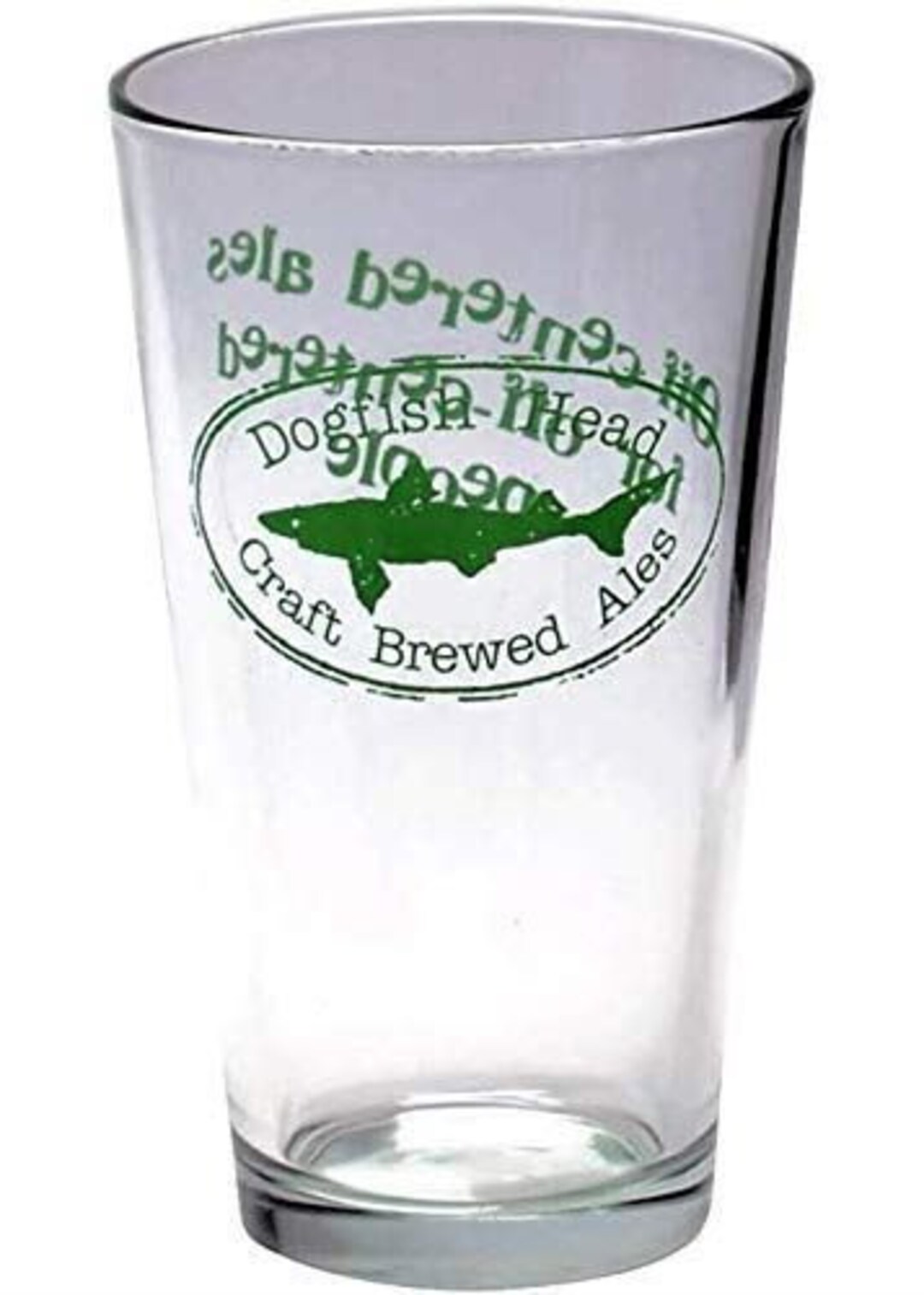 Dogfish Head Craft Brewed Ales - Pint Glass by Dogfish Head - Etsy