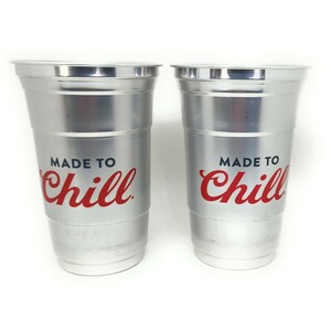 Coors Light Aluminum Cup Set - Set of 2 - 22 Ounces - Etsy