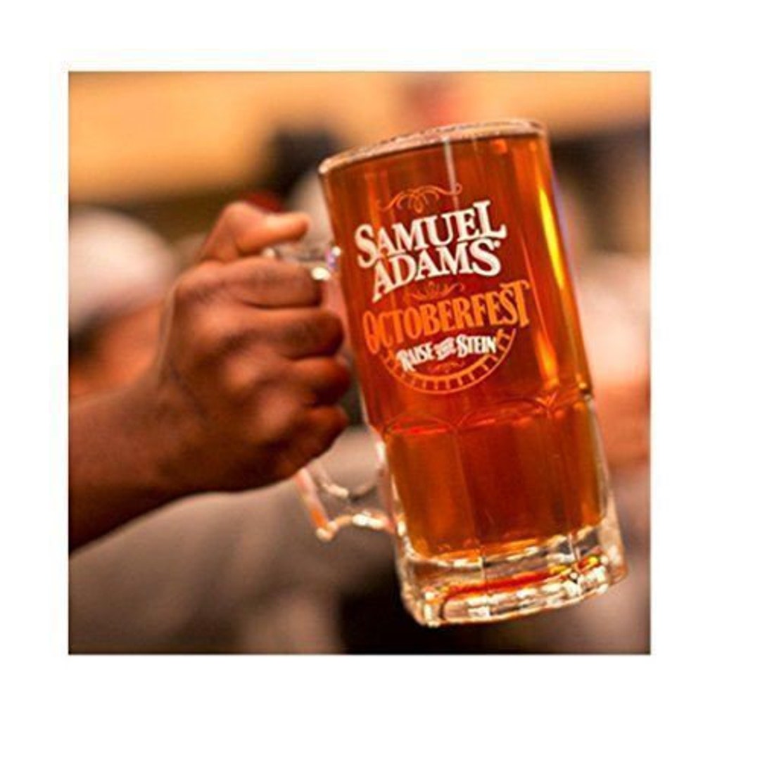 Samuel Adams Grand Octoberfest Glass Mug XL Tall - Etsy