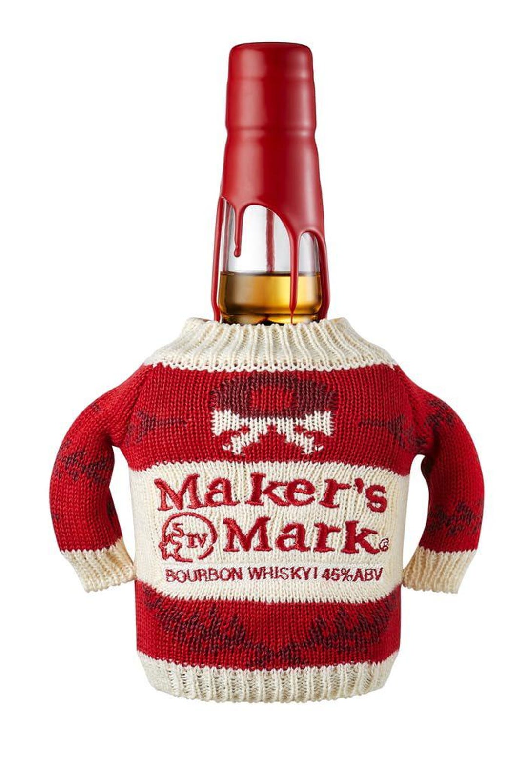 Maker's Mark Bottle Sweater White - Etsy