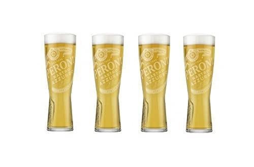 Peroni Italian Beer Glass - New 2025 Signature Edition - Set of 4 - Etsy