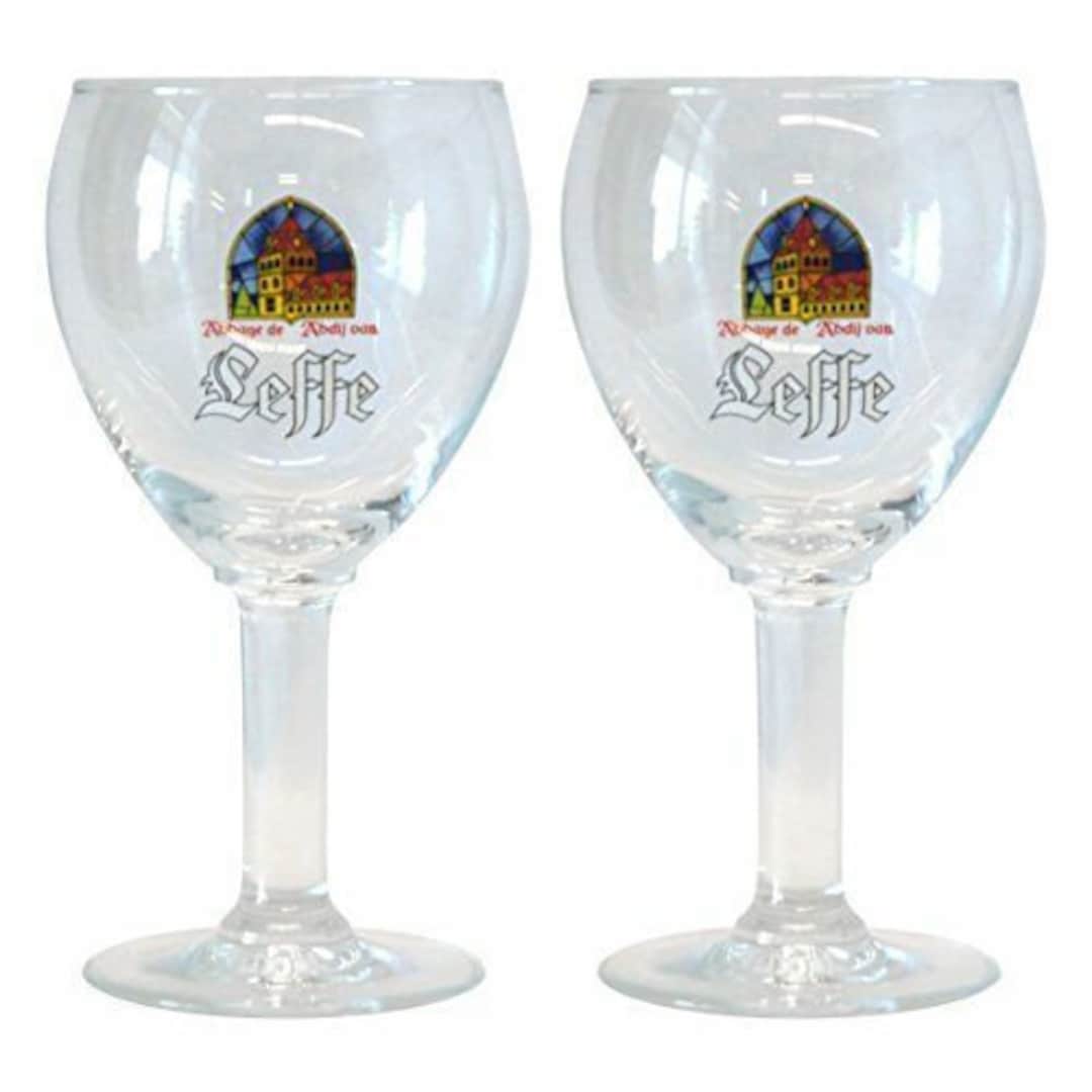 Leffe Belgian Beer Chalice Set - NEW Set of 2- 25 CL - Etsy