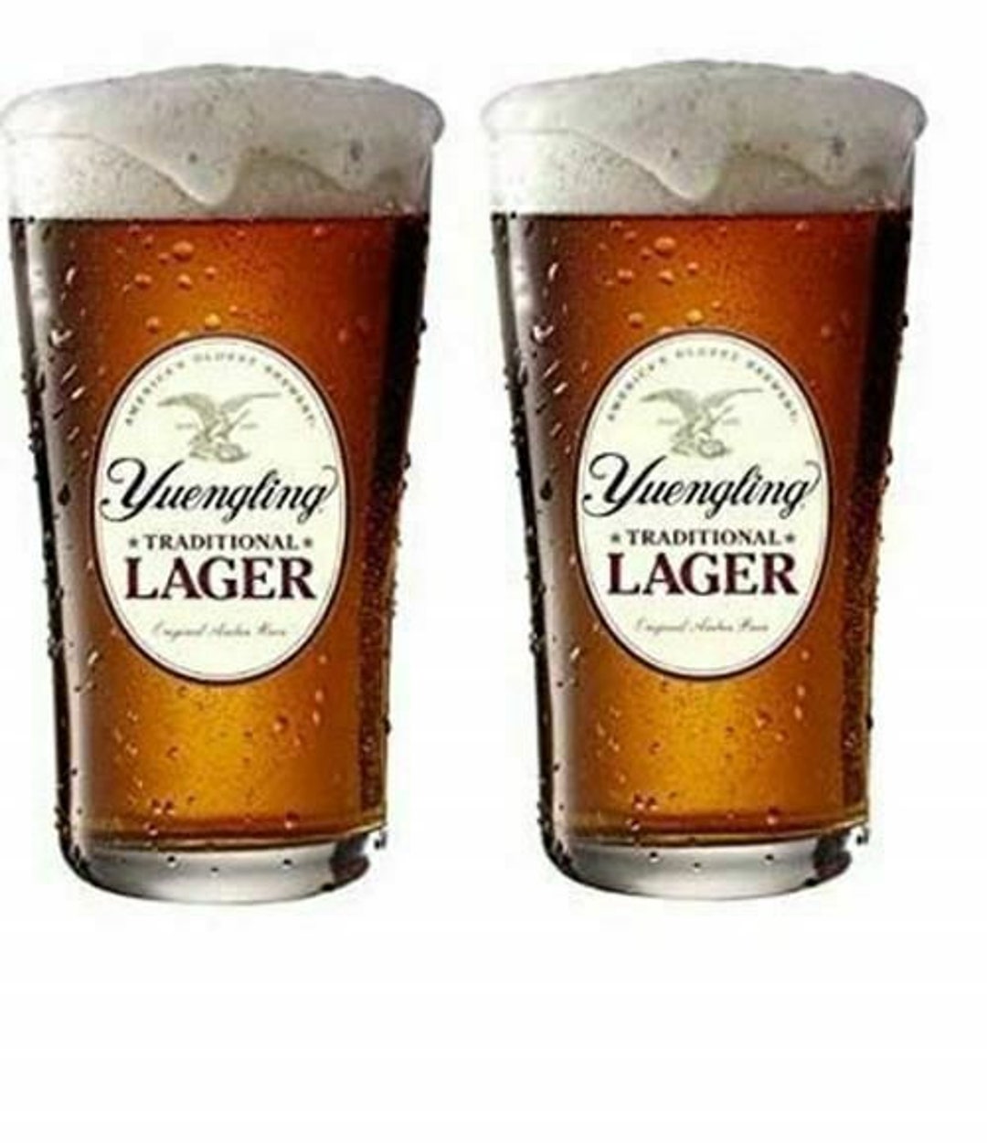Yuengling Signature Lager Glass - Set of 2 - Etsy