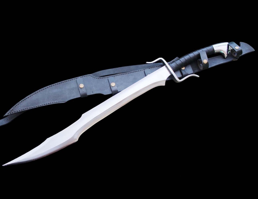 Custom Scimitar Sword Epada Espartana Machete Sword Kukri-full Tang ...