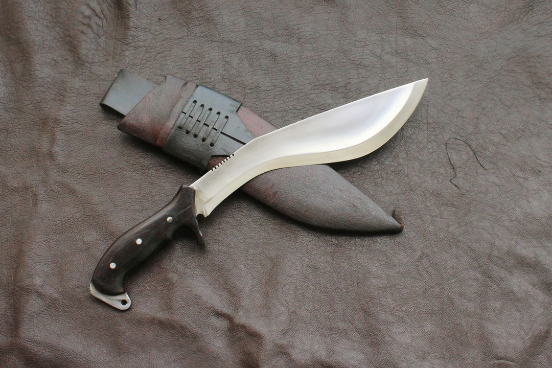 12 Inches Long Blade Scourge Panawal, Fixed Blade Khukur-kukri Gukha ...