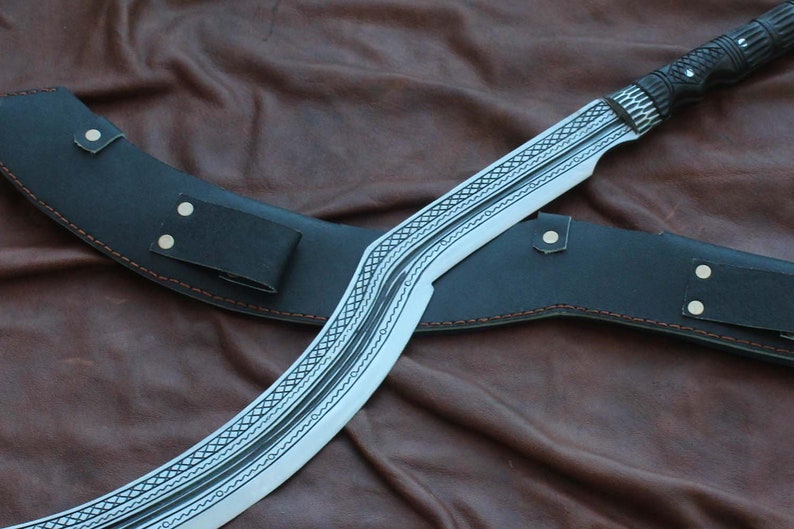 Egyptian Khopesh 24 Inches Long Blade Sword Machete Handmade in Nepal ...