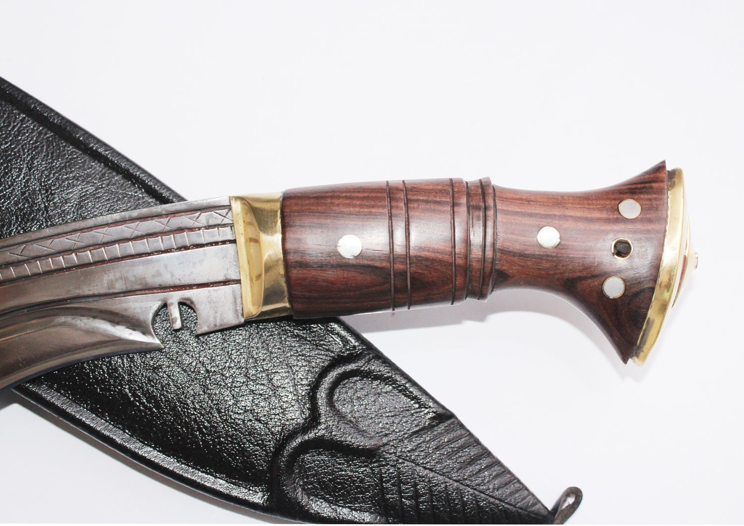 15-inch Long Blade Classic Khukuri Historical Kukri Knife Handmade ...