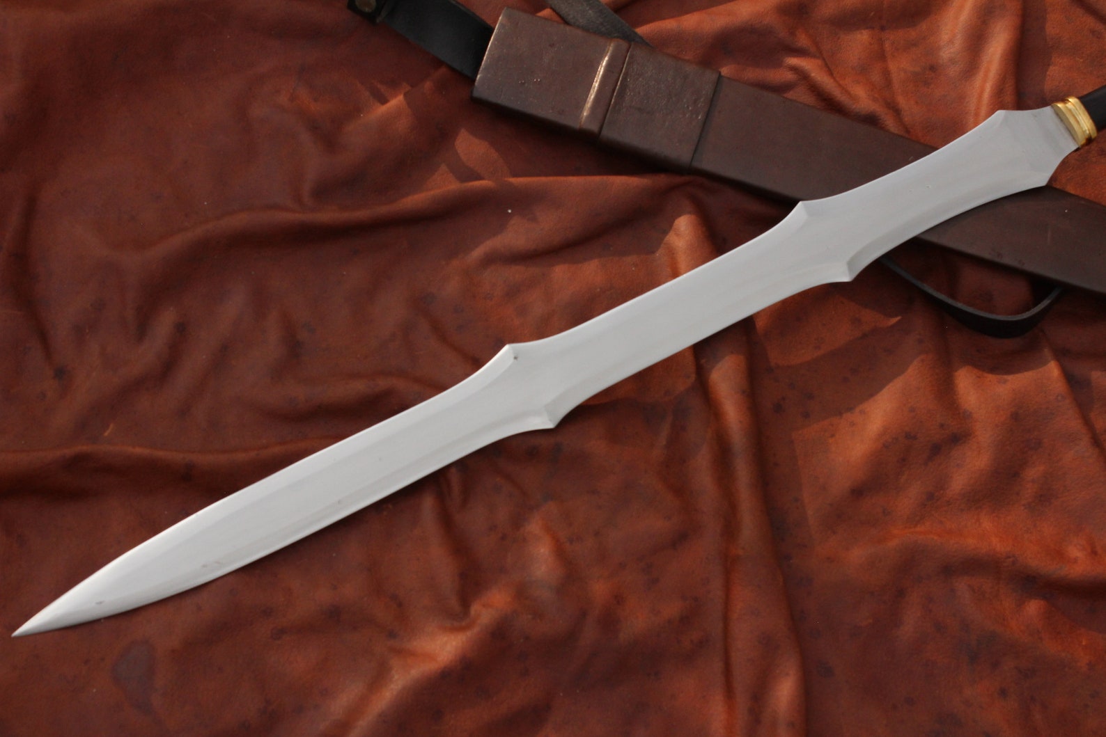 Viking Sword Large Sword Functional Sword 31 Inches Long Blade Kriss ...