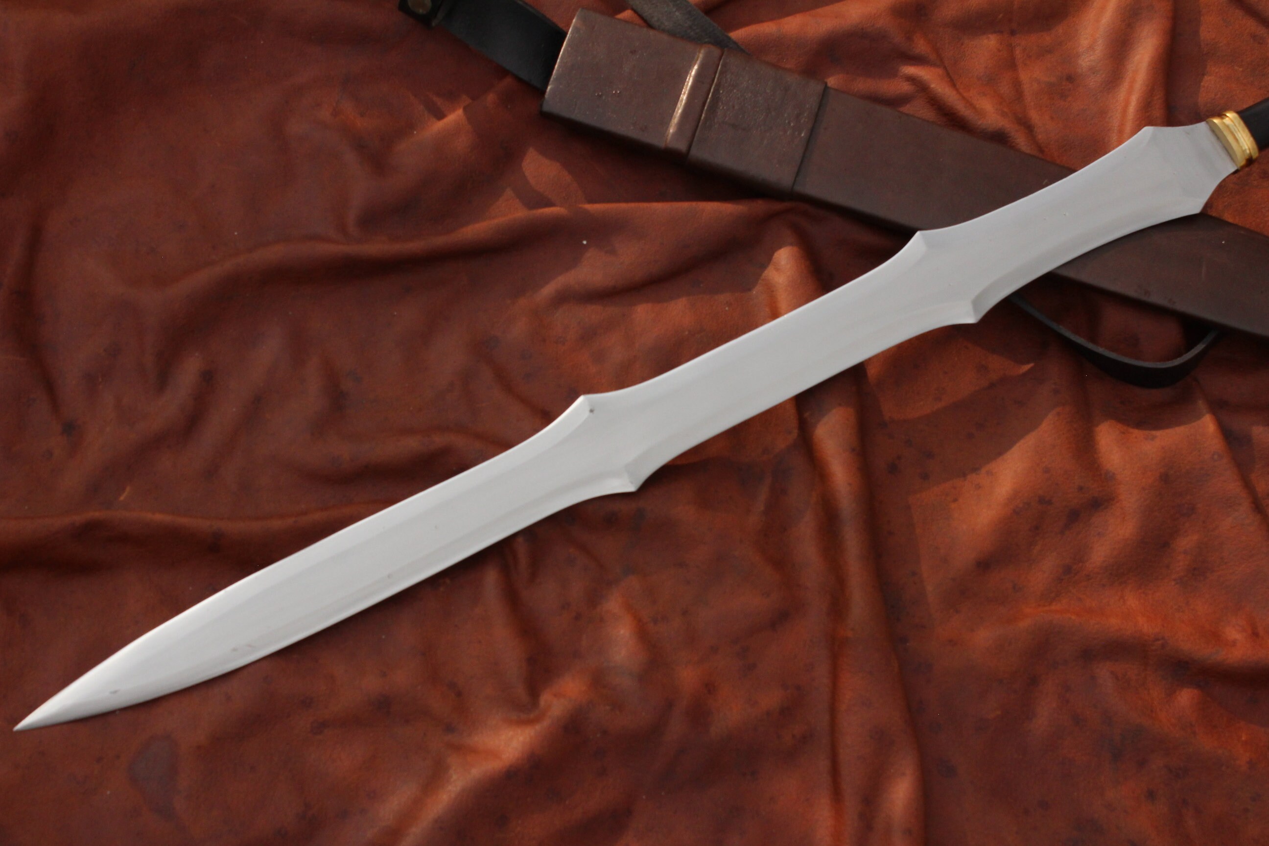 Viking Sword Large Sword Functional Sword 31 Inches Long Blade Kriss ...