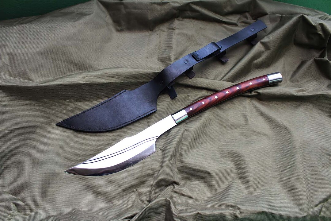 Hand-forged Custom Axe Full Tang Axe From Nepal Viking Axe Khukuri ...