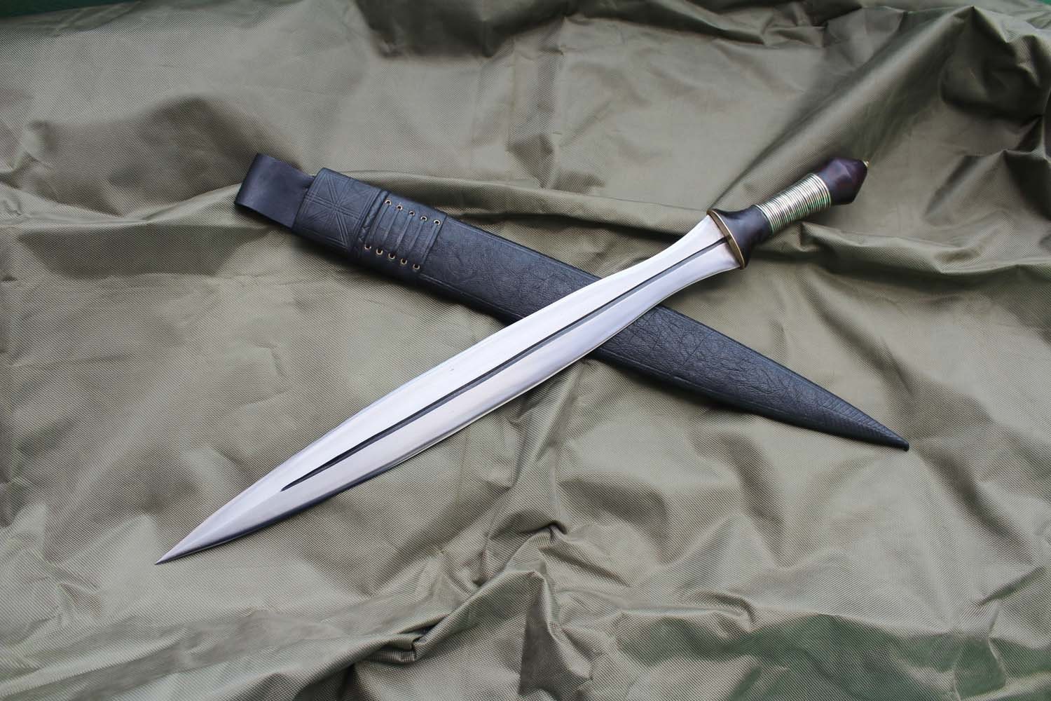 Custom Viking Sword Hand Sword Truck Leaf Spring Sword Ready to Use ...