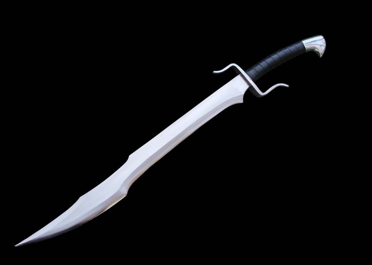 Custom Scimitar Sword Epada Espartana Machete Sword Kukri-full Tang ...