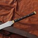 Viking Sword Large Sword Functional Sword 31 Inches Long Blade Kriss ...
