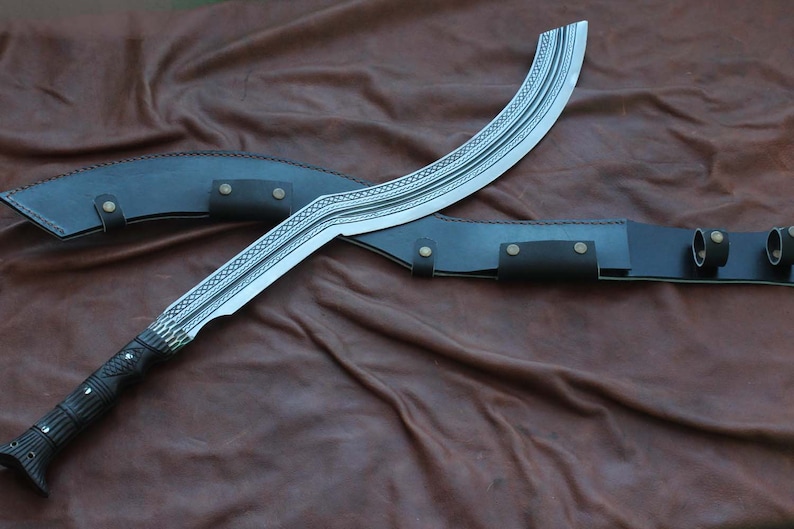 Egyptian Khopesh 24 Inches Long Blade Sword Machete Handmade in Nepal ...