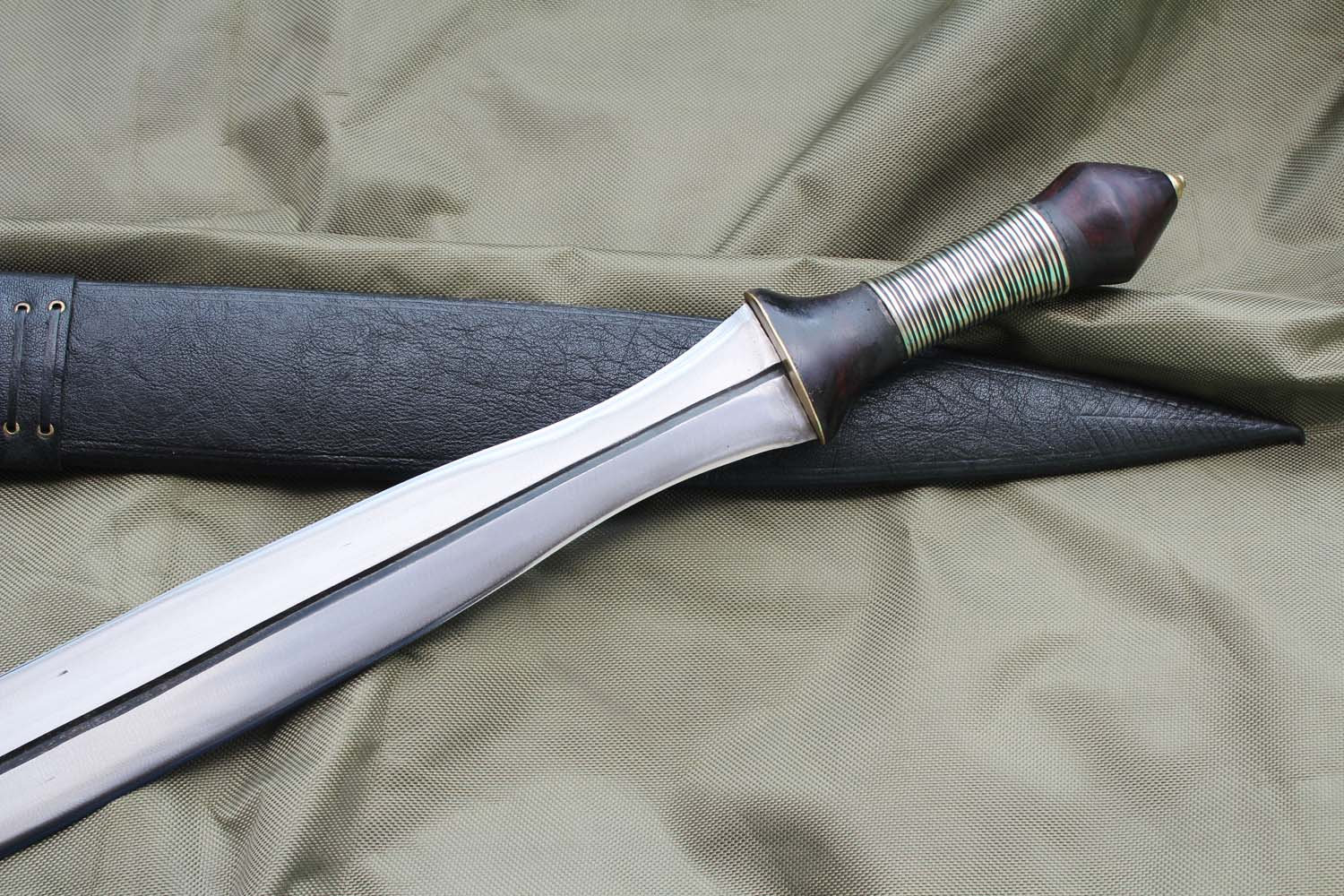 Custom Viking Sword Hand Sword Truck Leaf Spring Sword Ready to Use ...