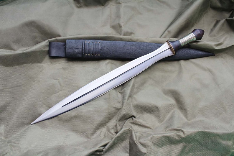 Custom Viking Sword Hand Sword Truck Leaf Spring Sword Ready to Use ...