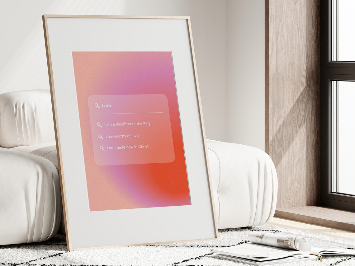 Christian Wall Art Printable Quote Scripture Bible Verse Print Digital ...