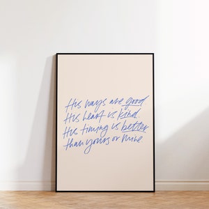 Jesus Quote Wall Art Print DIGITAL DOWNLOAD Modern Scripture Wall Art ...