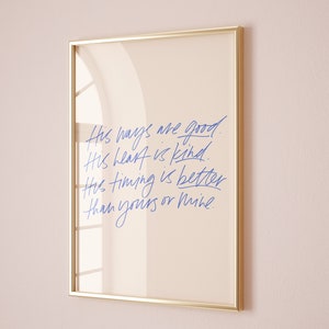 Jesus Quote Wall Art Print DIGITAL DOWNLOAD Modern Scripture Wall Art ...