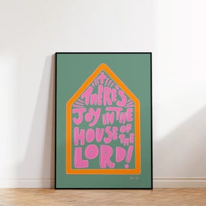 Colorful Christian Wall Art Bible Verse Print Modern Scripture Art ...