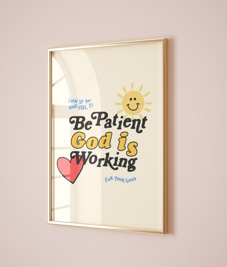 Modern Preppy Christian Wall Art Printable Digital Download Minimalist ...