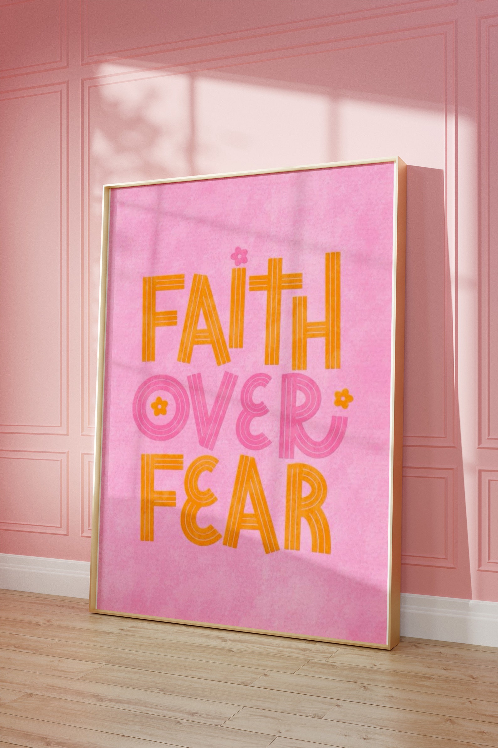 Preppy Pink Christian Wall Art DIGITAL DOWNLOAD Bible Verse Print ...