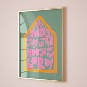 Colorful Christian Wall Art Bible Verse Print Modern Scripture Art ...